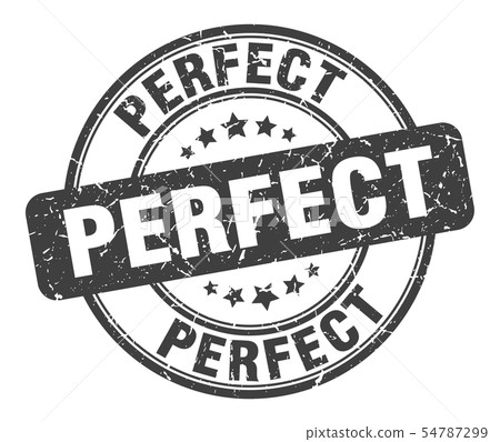 perfect stamp. perfect round grunge sign. perfect - Stock Illustration ...