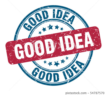 good idea stamp. good idea round grunge sign. good - Stock Illustration ...