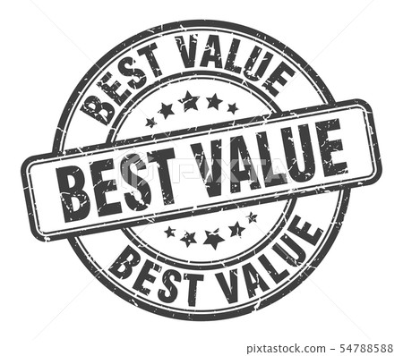 best value stamp. best value round grunge sign. - Stock Illustration ...