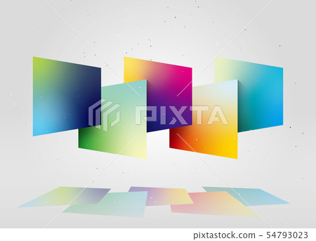 Background material image gradient object - Stock Illustration ...