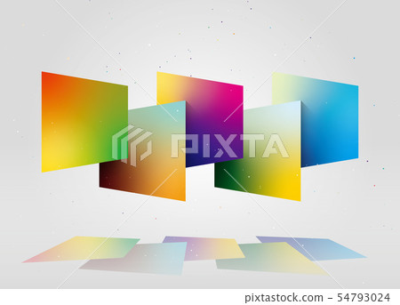 Background material image gradient object - Stock Illustration ...