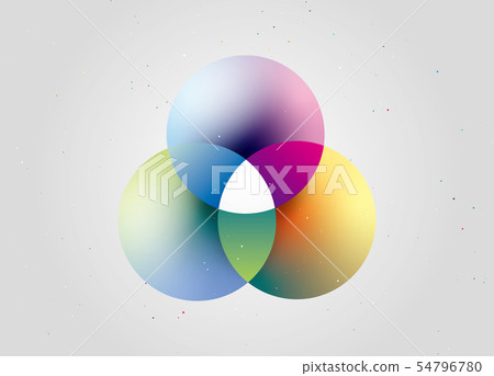 Background material concept image circle - Stock Illustration [54796780 ...