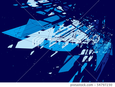 Background digital pattern data - Stock Illustration [54797230] - PIXTA