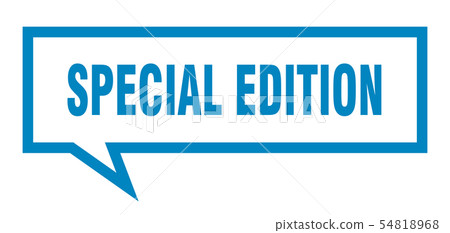 special edition sign. special edition square - Stock Illustration ...