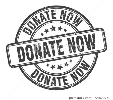 donate now stamp. donate now round grunge sign. - Stock Illustration ...