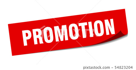 promotion sticker. promotion square isolated sign. - Stock Illustration ...