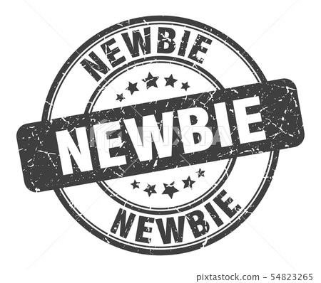 newbie stamp. newbie round grunge sign. newbie - Stock Illustration ...