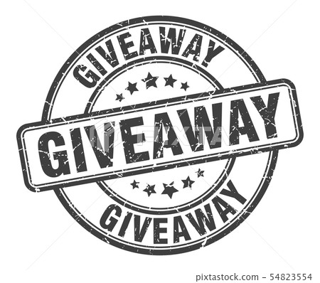 giveaway stamp. giveaway round grunge sign. - Stock Illustration ...