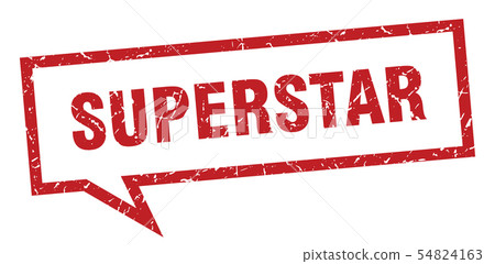 superstar sign. superstar square speech bubble. - Stock Illustration ...