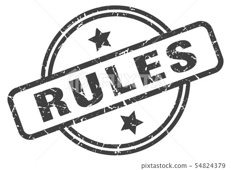 rules stamp - Stock Illustration [54824379] - PIXTA