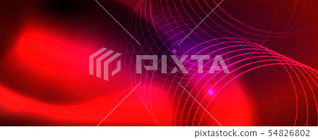 Shiny glowing design background, neon style... - Stock Illustration ...