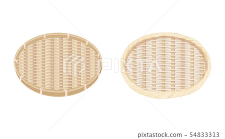 Bamboo basket - Stock Illustration [54833313] - PIXTA