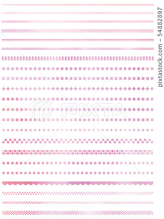 Line pattern _ magenta - Stock Illustration [54882897] - PIXTA
