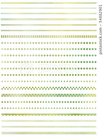 Line pattern _ green - Stock Illustration [54882901] - PIXTA