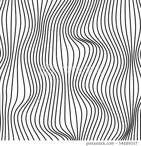 Abstract wavy stripes pattern. Beautiful geometric - Stock Illustration ...