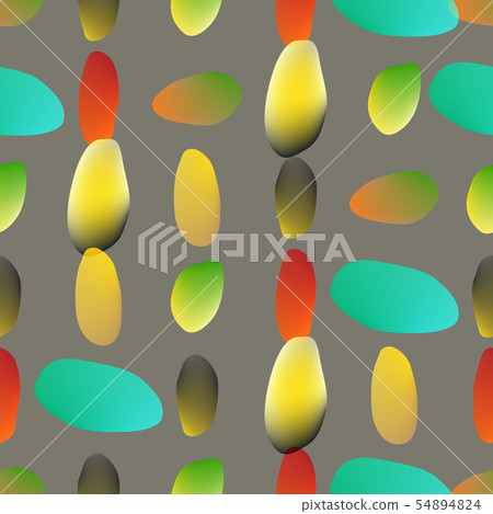 Vector seamless pattern. Background with... - Stock Illustration ...