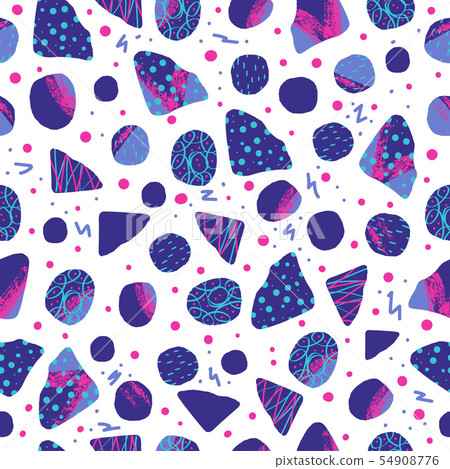 Set of random design elements. Vector collection. - Stock Illustration ...