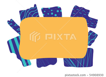 Set of random design elements. Vector collection.-插圖素材 [54908930] - PIXTA圖庫