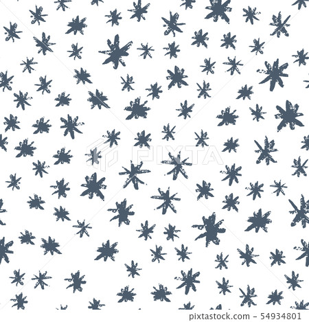 Grunge stars seamless pattern on white background. - Stock Illustration ...