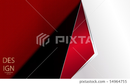 Abstract red embossed background with white... - Stock Illustration ...