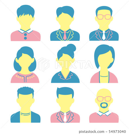 Upper body icon - Stock Illustration [54973040] - PIXTA