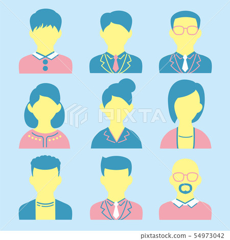 Upper body icon - Stock Illustration [54973042] - PIXTA