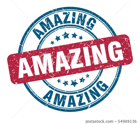 amazing stamp. amazing round grunge sign. amazing - Stock Illustration ...