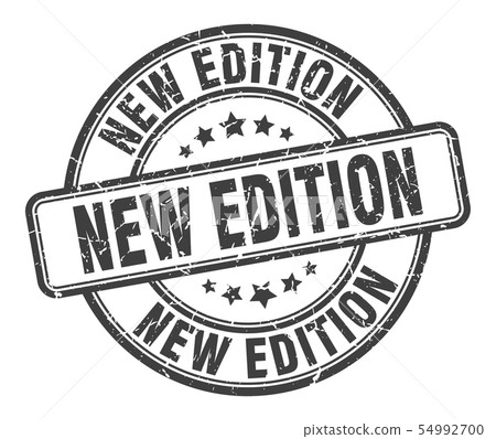 new edition stamp. new edition round grunge sign. - Stock Illustration ...