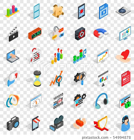 Design icons set, isometric style - Stock Illustration [54994878] - PIXTA