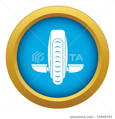 Balance vehicle icon blue vector isolated - Stock Illustration ...