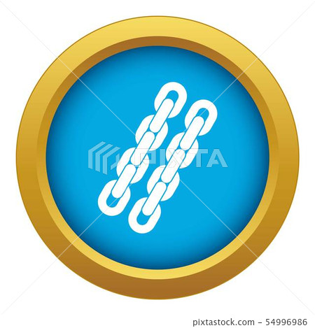 Chains icon blue vector isolated - Stock Illustration [54996986] - PIXTA