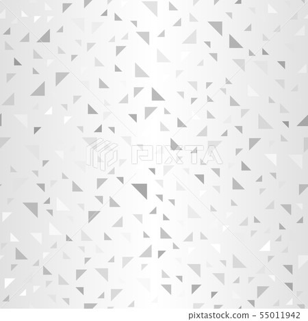 Silver right triangle pattern. Seamless vector - Stock Illustration [55011942] - PIXTA