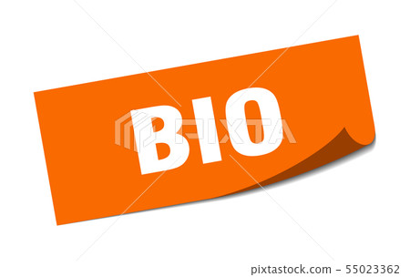 bio sticker. bio square isolated sign. bio - Stock Illustration ...