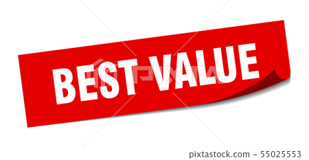 best value sticker. best value square isolated - Stock Illustration ...