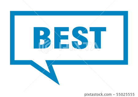 best sign. best square speech bubble. best - Stock Illustration ...