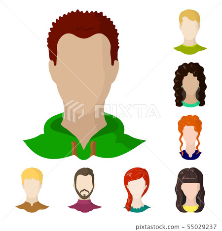 Vector illustration of avatar and dummy sign.... - Stock Illustration ...