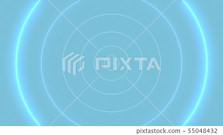 CG laser beam that shines in a ring - Stock Illustration [55048432] - PIXTA