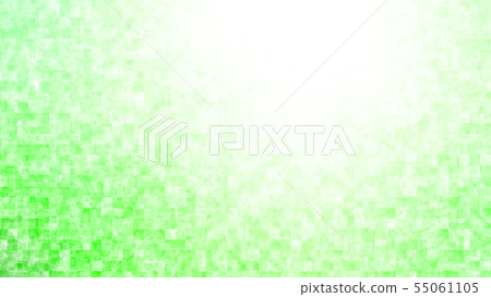 CG particle green background material - Stock Illustration [55061105 ...
