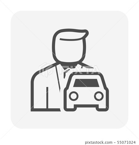 used car icon - Stock Illustration [55071024] - PIXTA