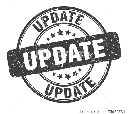 update stamp. update round grunge sign. update - Stock Illustration ...