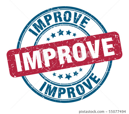 improve stamp. improve round grunge sign. improve - Stock Illustration ...