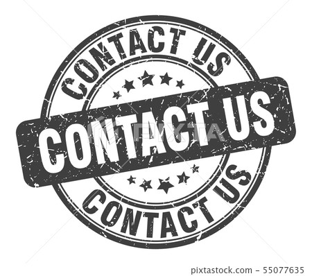 contact us stamp. contact us round grunge sign. - Stock Illustration ...