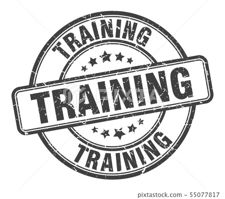 training stamp. training round grunge sign. - Stock Illustration ...