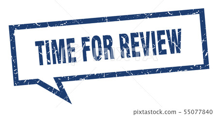 time for review sign. time for review square - Stock Illustration ...