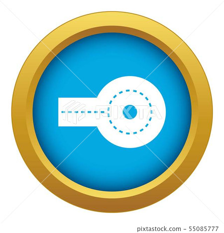 Circular impasse icon blue vector isolated - Stock Illustration ...