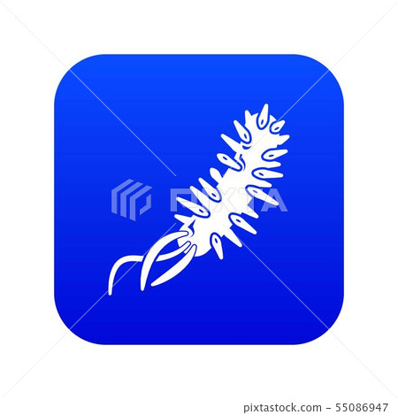 E coli bacteria icon blue vector - Stock Illustration [55086947] - PIXTA