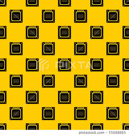 Modern multicore CPU pattern vector - Stock Illustration [55088665] - PIXTA