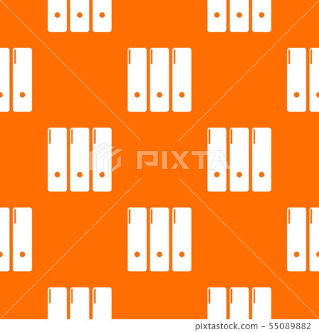 Office folder pattern vector orange - Stock Illustration [55089882] - PIXTA