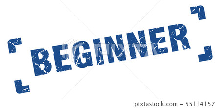 beginner stamp. beginner square grunge sign.-插圖素材 [55114157] - PIXTA圖庫