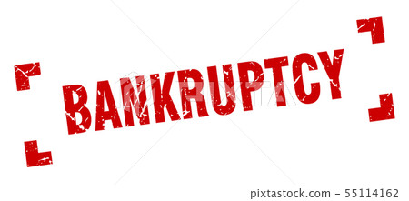 bankruptcy stamp. bankruptcy square grunge sign. - Stock Illustration ...